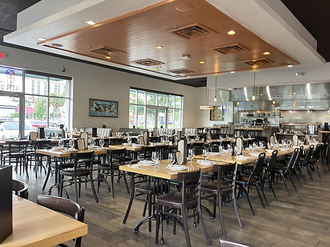 Clean lines and thoughtful design make dining here feel special without pretension &ndash; the restaurant equivalent of wearing your "good jeans" to dinner.