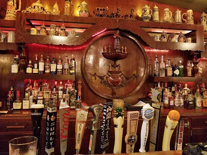 The bar at Pickwick isn't trying to reinvent mixology&mdash;it's perfecting the classics. A collection of spirits and beer taps that promises good times without pretension.