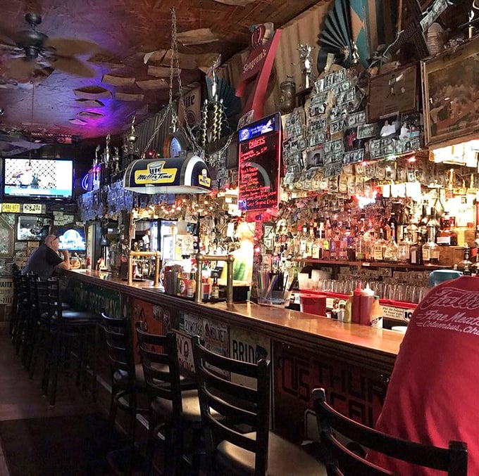 The bar &ndash; where beer flows freely and strangers become friends over shared appreciation of excessive portions and sports on TV.