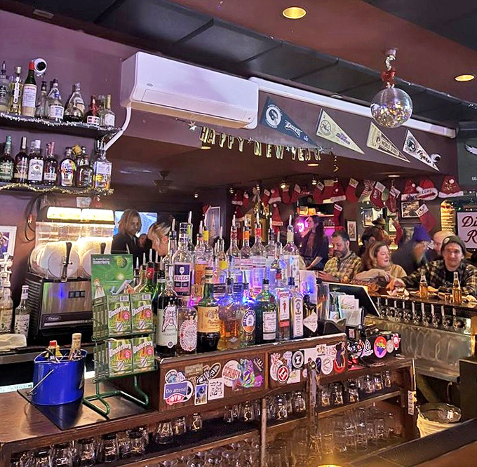 Behind the bar, liquid happiness awaits in various forms, with bartenders who know the difference between mixing drinks and creating experiences.