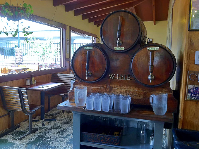 Wine barrels that promise another dimension to your barbecue experience. Because sometimes, even the mightiest meat needs a worthy liquid companion.