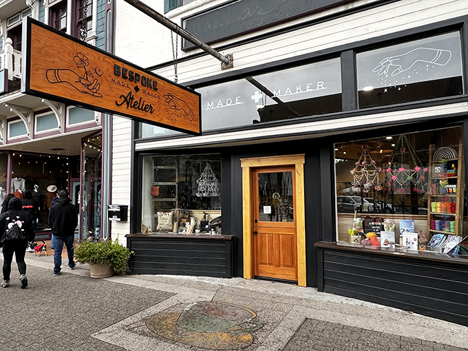 Bespoke Atelier &ndash; where mountain craftsmanship meets modern sensibility. The kind of shop that makes you rethink your definition of "souvenir."