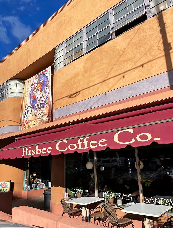 Bisbee Coffee Company doesn't just serve caffeine; it creates a community hub where the aroma of freshly roasted beans mingles with conversations about art and politics.