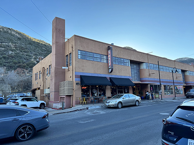 This Art Deco building houses modern delights in a vintage wrapper&mdash;like finding an iPhone in your grandfather's tweed jacket.