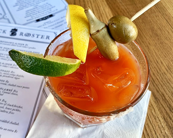 A proper Bloody Mary should be a meal in itself&mdash;this one comes armed with olives, citrus, and enough spice to wake up your weekend.