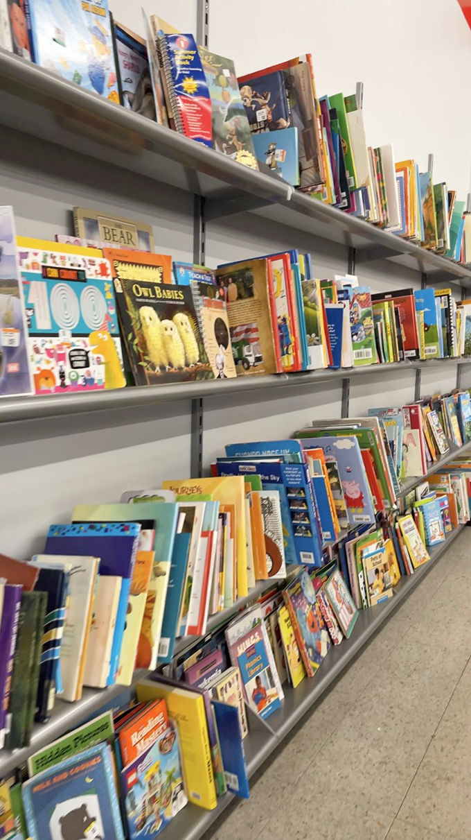 Children's books with well-loved spines wait patiently to introduce classics like "Owl Babies" to a new generation of little readers.