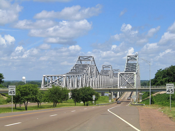 This bridge connects more than riverbanks—it links residents to affordable adventures just a short drive away.