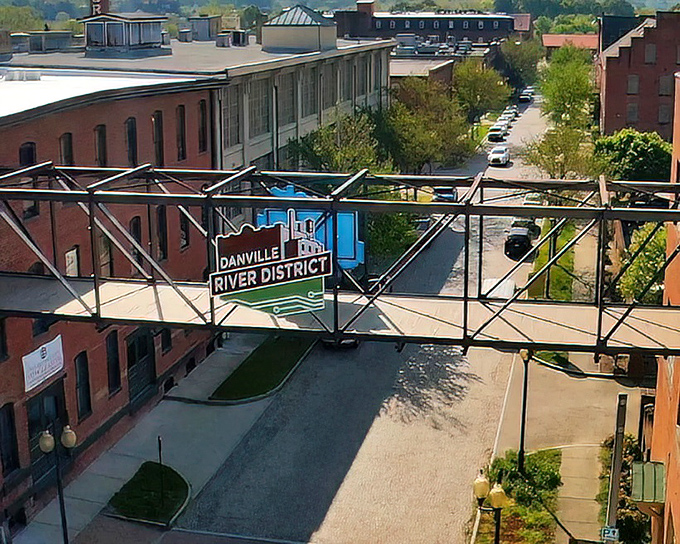 Brick-paved streets and construction cones &ndash; the dance of preservation and progress continues in Danville's historic district.