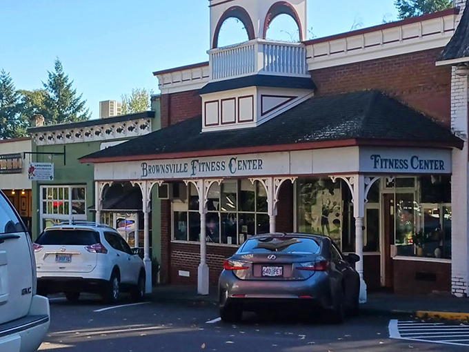 Even the fitness center in Brownsville maintains historic charm&mdash;because working on your health history should happen in a building with actual history.