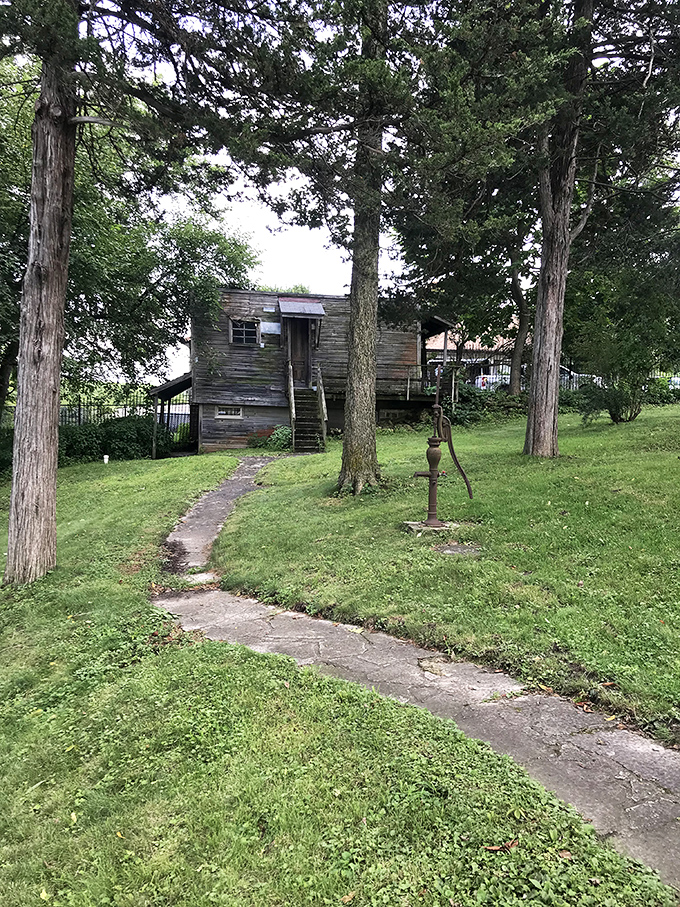 The Bunnell House stands as a testament to simpler times, its weathered wooden frame holding stories of Minnesota life from another era.