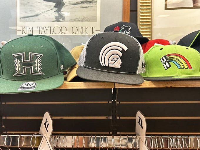 Island pride on display. These caps aren't just headwear&mdash;they're statements of local identity, ready for beach days and beyond.