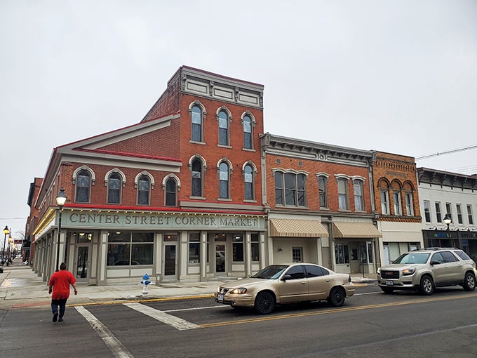 Center Street Market's historic storefront houses modern treasures, where shopping local isn't just a trend but a continuation of tradition.