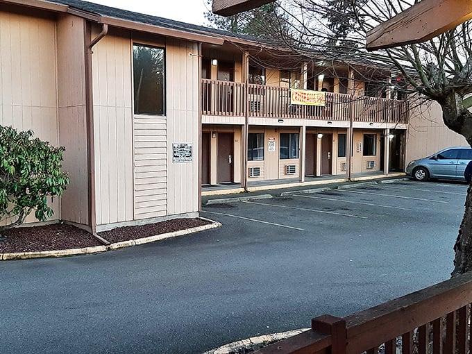 The Centralia Inn offers no-frills accommodation that speaks to the town's practical approach—why pay for fancy lobbies when you're here to explore?