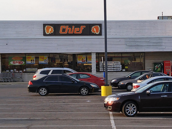 Chief Supermarket serves as the community's pantry, where locals inevitably run into three people they know while just trying to buy milk and bread.