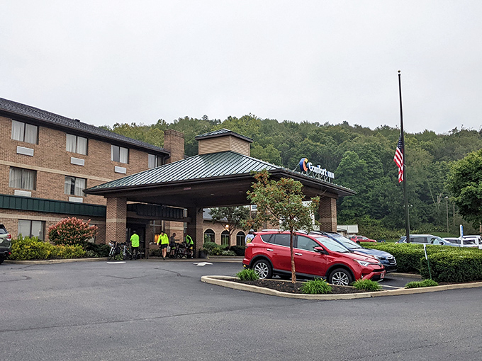 After a day of exploring, this Comfort Inn offers weary travelers a place to rest without venturing too far from Amish Country's charms.