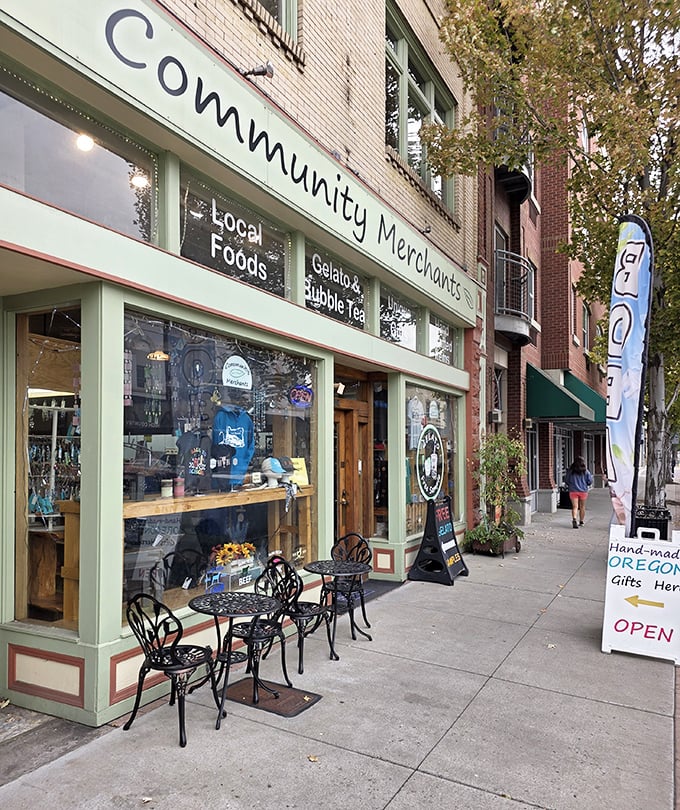 Community Merchants offers local foods, gelato, and bubble tea &ndash; the kind of shop that makes you wonder why you'd ever need a mall again.