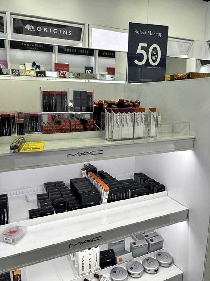 MAC and Origins cosmetics at half price? Beauty bargain hunters can stock up on premium makeup without the premium markup.