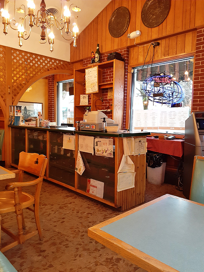 The heart of operations &ndash; where tickets go up, plates come out, and the rhythm of a well-loved restaurant plays out all day long.