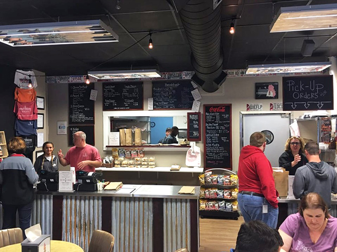 Where barbecue dreams come true. The ordering counter at Meat Boss is like the pearly gates for smoked meat enthusiasts.