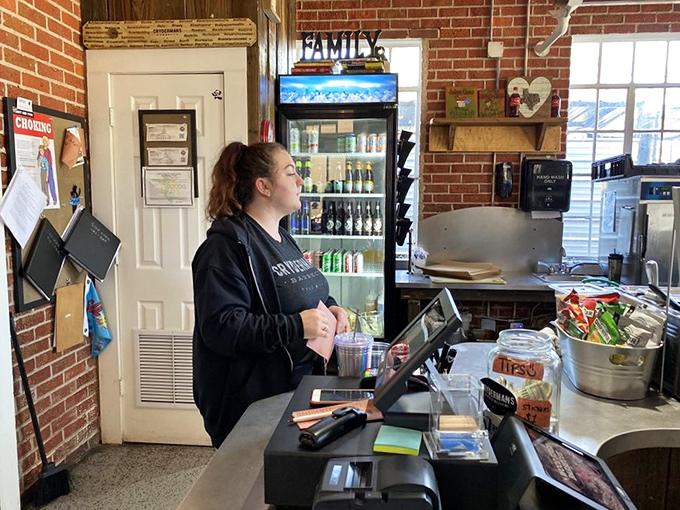 Where barbecue magic happens &ndash; the counter where dreams are sliced, weighed, and served on humble butcher paper.