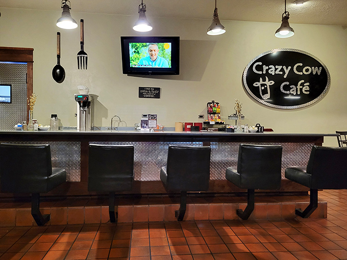 The counter view&mdash;where food dreams are ordered, and diet plans go to die a delicious death.