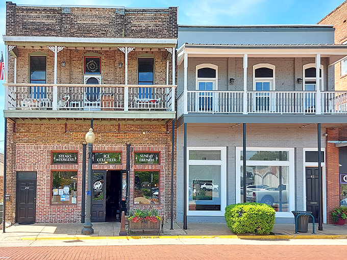 Cowboy Jack's balcony beckons with the promise of cold drinks and warm conversation overlooking those famous brick streets. Perspective with your pint.