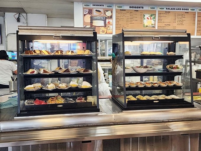 The dessert case &ndash; where willpower goes to die and "I'll just have a bite" becomes the lie we tell ourselves.