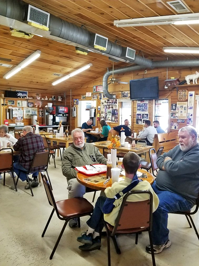 The dining room buzzes with the energy of locals and travelers united by their quest for exceptional barbecue in unpretentious surroundings.