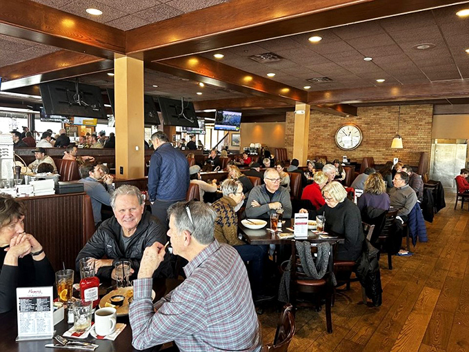 Where strangers become friends over good food. The buzz of conversation here is as nourishing as what's on the plates.