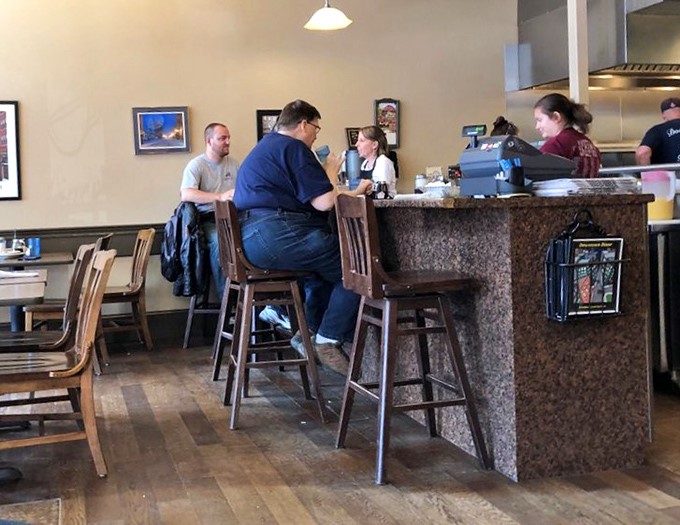 The counter seats&mdash;best in the house for breakfast theater, where you can watch short-order magic happen in real time.