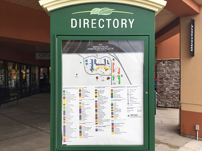 The strategy map for serious shoppers. This directory is the battle plan for conquering Birch Run's retail landscape without getting lost.