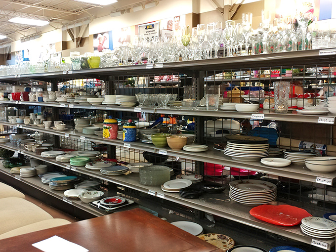 Plates, glasses, and serving pieces&mdash;enough to host Thanksgiving dinner for your entire extended family, twice removed.