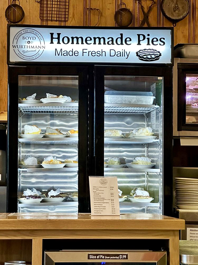 The pie case&mdash;Ohio's version of the Louvre, where edible masterpieces are displayed with the reverence they deserve.