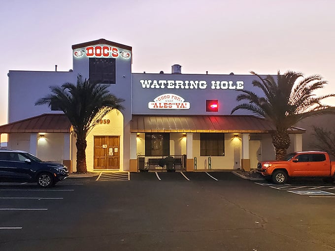Doc's Watering Hole serves up that perfect blend of local flavor and welcoming atmosphere&mdash;where everybody might not know your name yet, but they soon will.