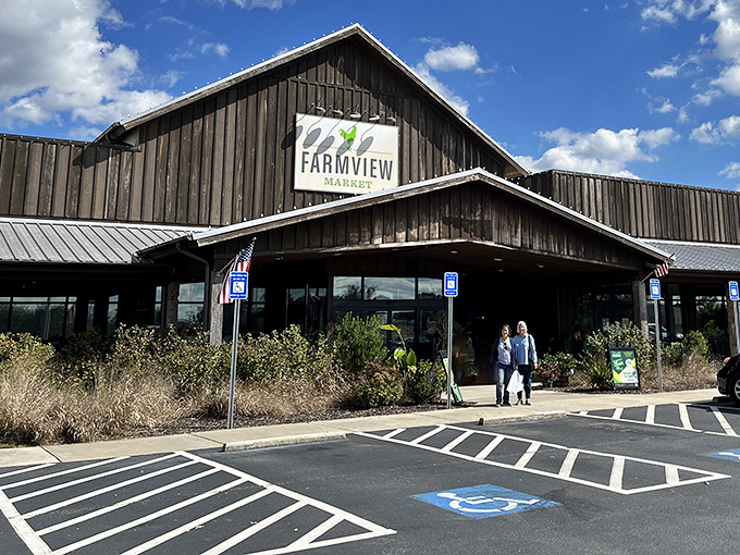 Farmview Market's rustic barn aesthetic screams "fresh produce" louder than any billboard ever could manage successfully.