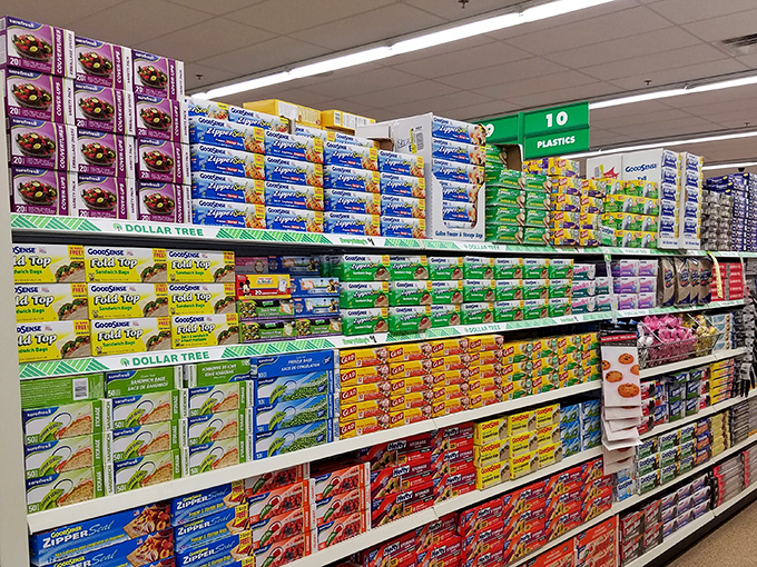 Plastic bags and food storage solutions - because leftovers deserve respect, even on a budget.