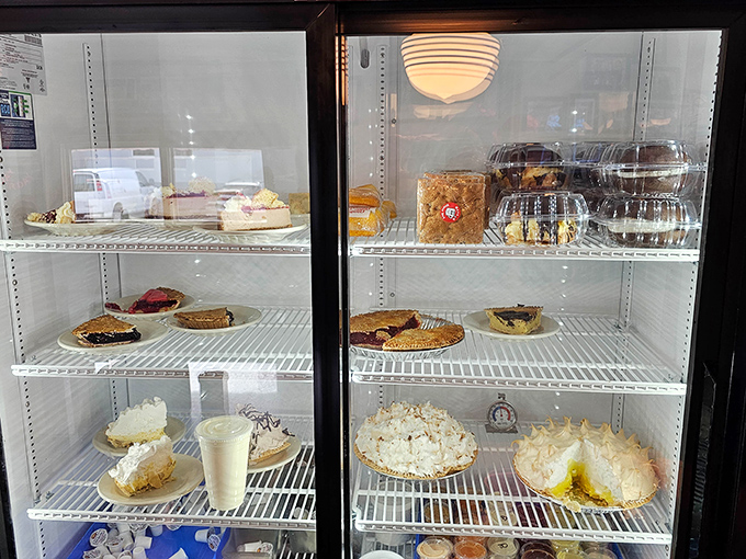 The dessert case&mdash;where willpower goes to die. These homemade pies aren't just desserts; they're the reason elastic waistbands were invented.