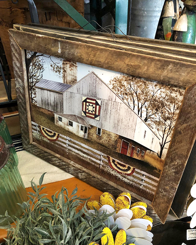 Rural Americana captured in weathered frames&mdash;barn quilts and autumn trees that transport you to a simpler time without the inconvenience of time travel.