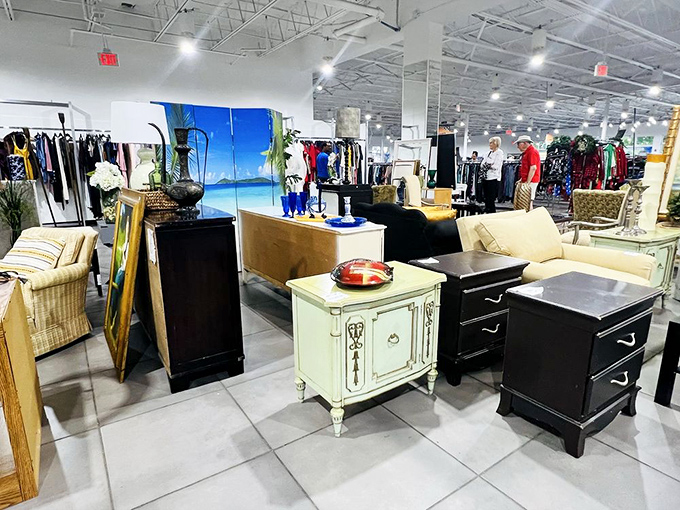 Furniture vignettes create mini living rooms throughout the store, inviting you to imagine these pieces starring in your home's next chapter.