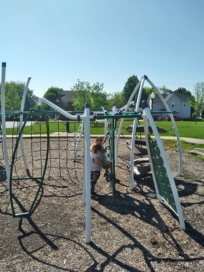 This playground proves Huntington understands that retirement-friendly doesn't mean grandchild-unfriendly &ndash; multi-generational fun comes standard here.