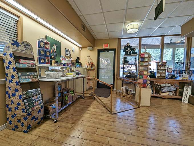 Part gift shop, part treasure hunt. The perfect place to browse while waiting for a table or to find souvenirs that aren't keychains.