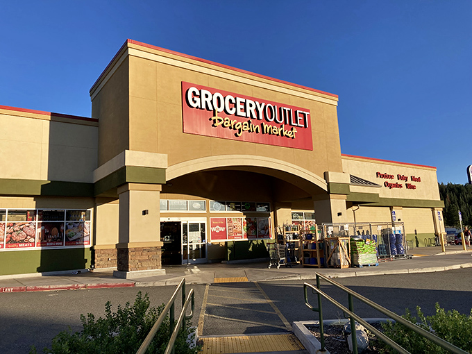 Grocery shopping without needing a second mortgage. The Grocery Outlet offers big-city selection with small-town prices that won't devastate your retirement fund.