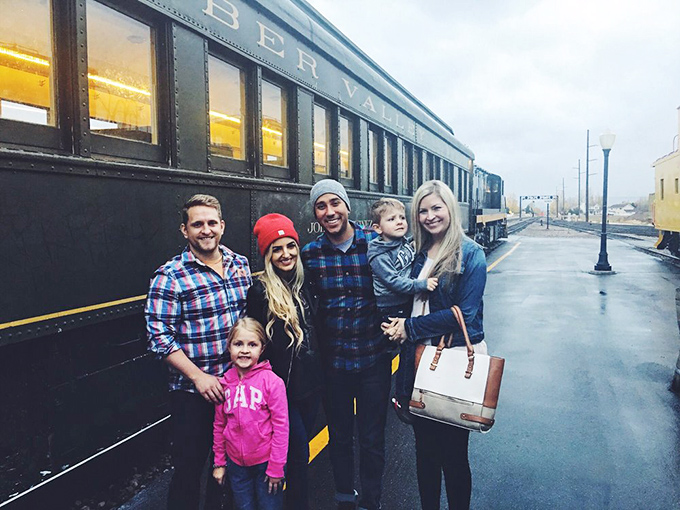 Families creating memories that will outlast any theme park selfie&mdash;the universal language of "all aboard" brings generations together.