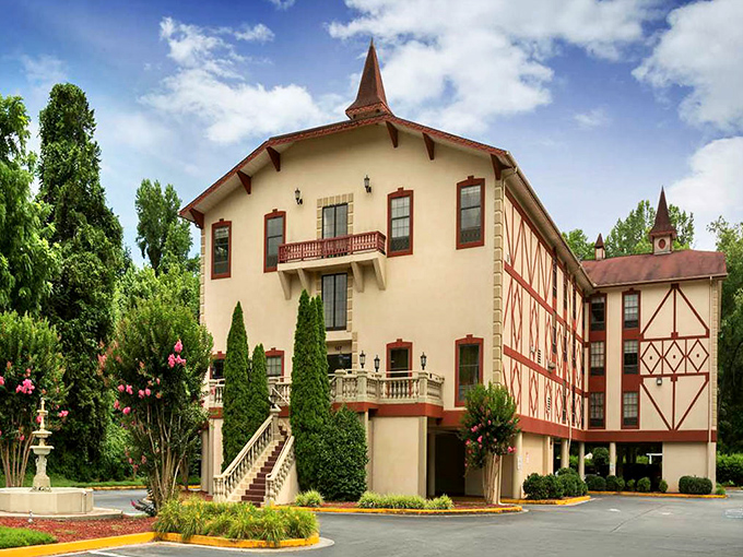 Hampton Inn proves you can maintain Alpine aesthetics while offering modern amenities and reliable morning breakfast buffets.
