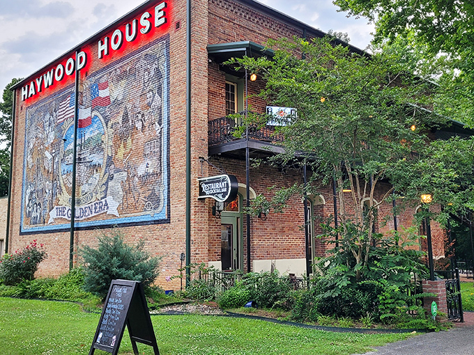 The Haywood House doesn't just serve food—it offers a feast in a setting that celebrates Jefferson's rich cultural tapestry.