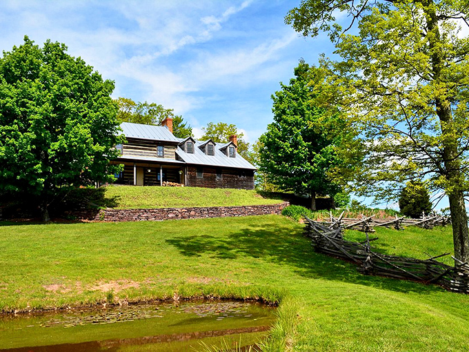 Log cabins like this weren't built for Instagram&mdash;they were built to last. This slice of Appalachian history stands as a testament to mountain craftsmanship.