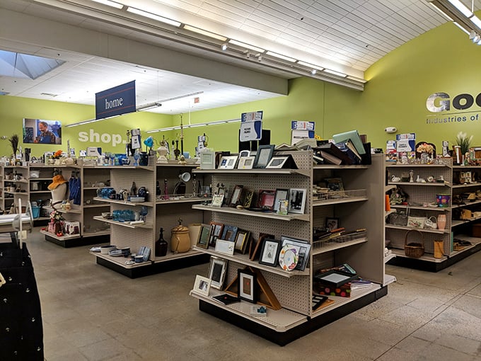 The home d&eacute;cor section&mdash;where picture frames, knickknacks, and forgotten wedding gifts find new purpose and appreciation in someone else's story.