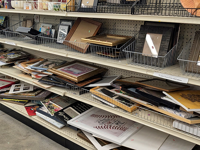 Picture frames waiting for your memories. From minimalist modern to ornate vintage, your photos deserve these second-chance showcases.