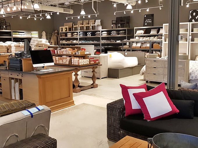 Home goods department: where "just browsing" becomes "redecorating the entire house" after spotting those perfectly priced accent pillows.