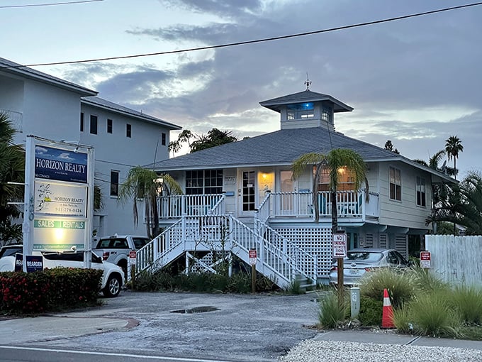 Horizon Realty's charming office makes buying a slice of paradise dangerously tempting. Warning: one sunset viewing may lead to mortgage applications.